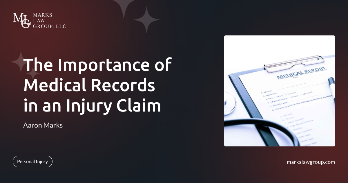 The Importance of Medical Records in an Injury Claim