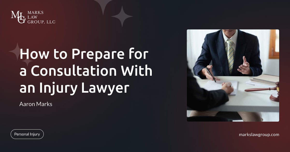 How to Prepare for a Consultation With an Injury Lawyer