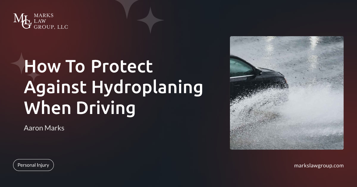 How To Protect Against Hydroplaning When Driving